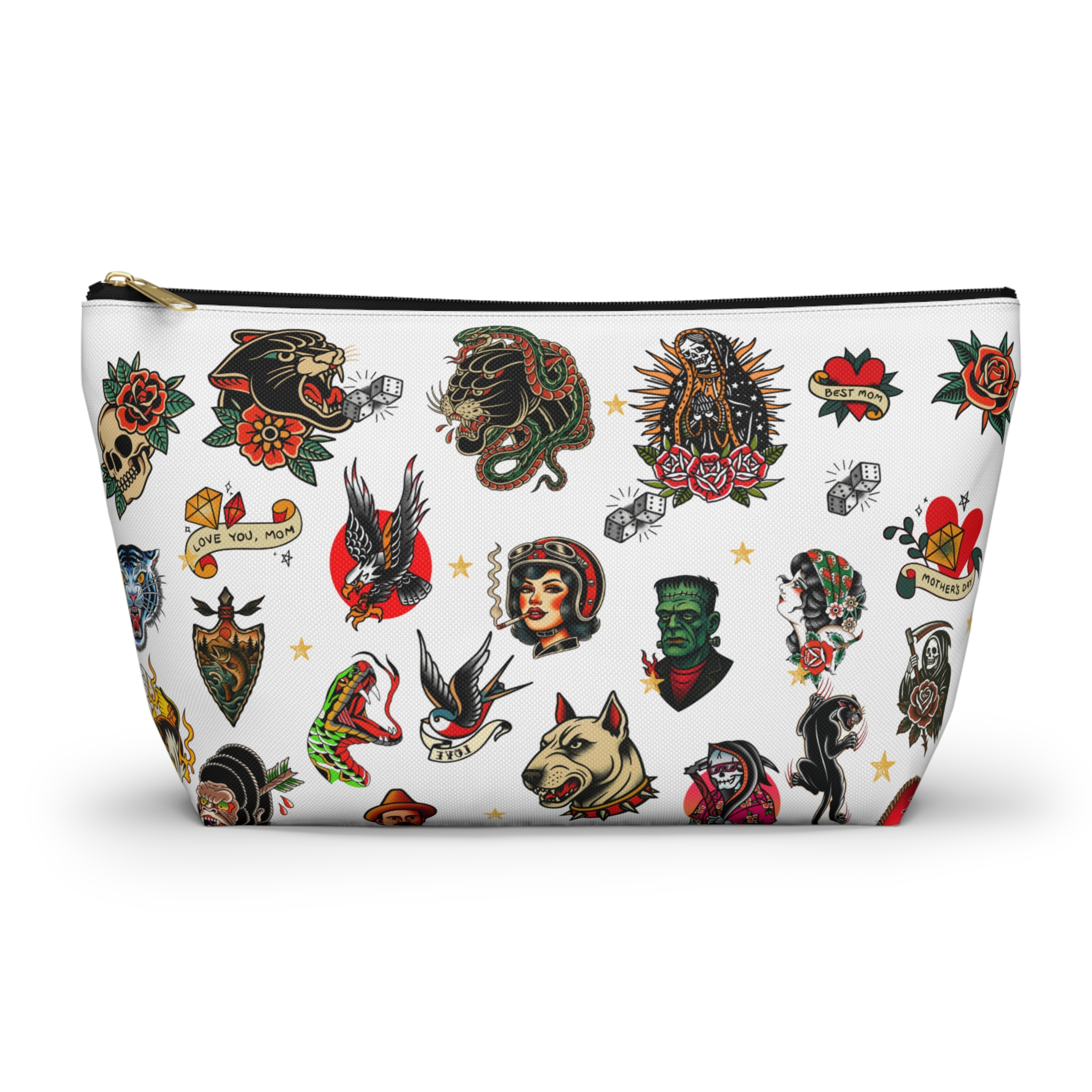 Traditional Tattoo Pouch — Inked Style, Everyday Function | Holy Skin ...